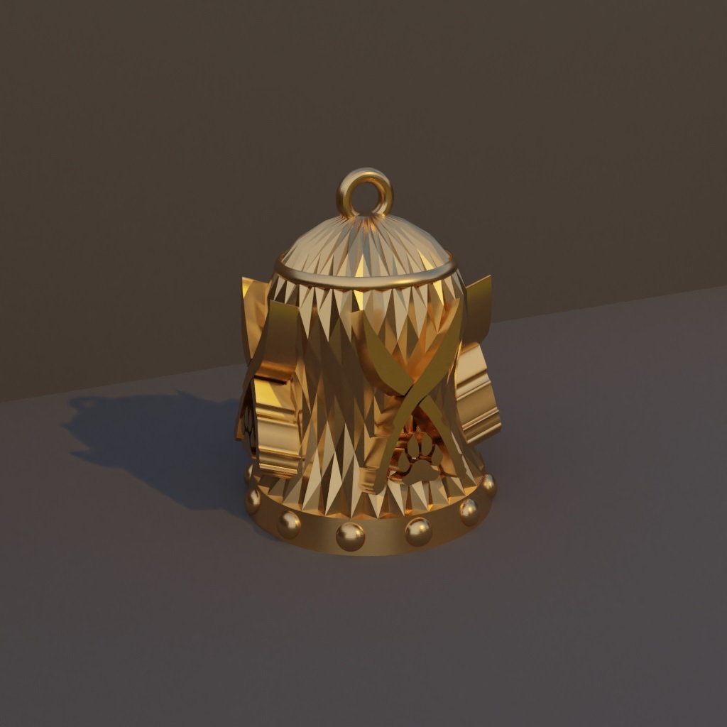STL file Christmas Bell DnD Class - Explorer 🎄 ・3D print object to ...