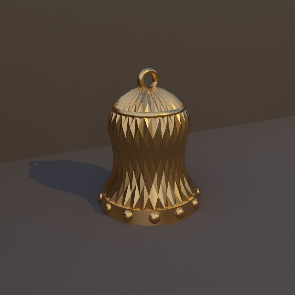 Free STL file Christmas Bell simple 🎄 ・3D printable design to download ...