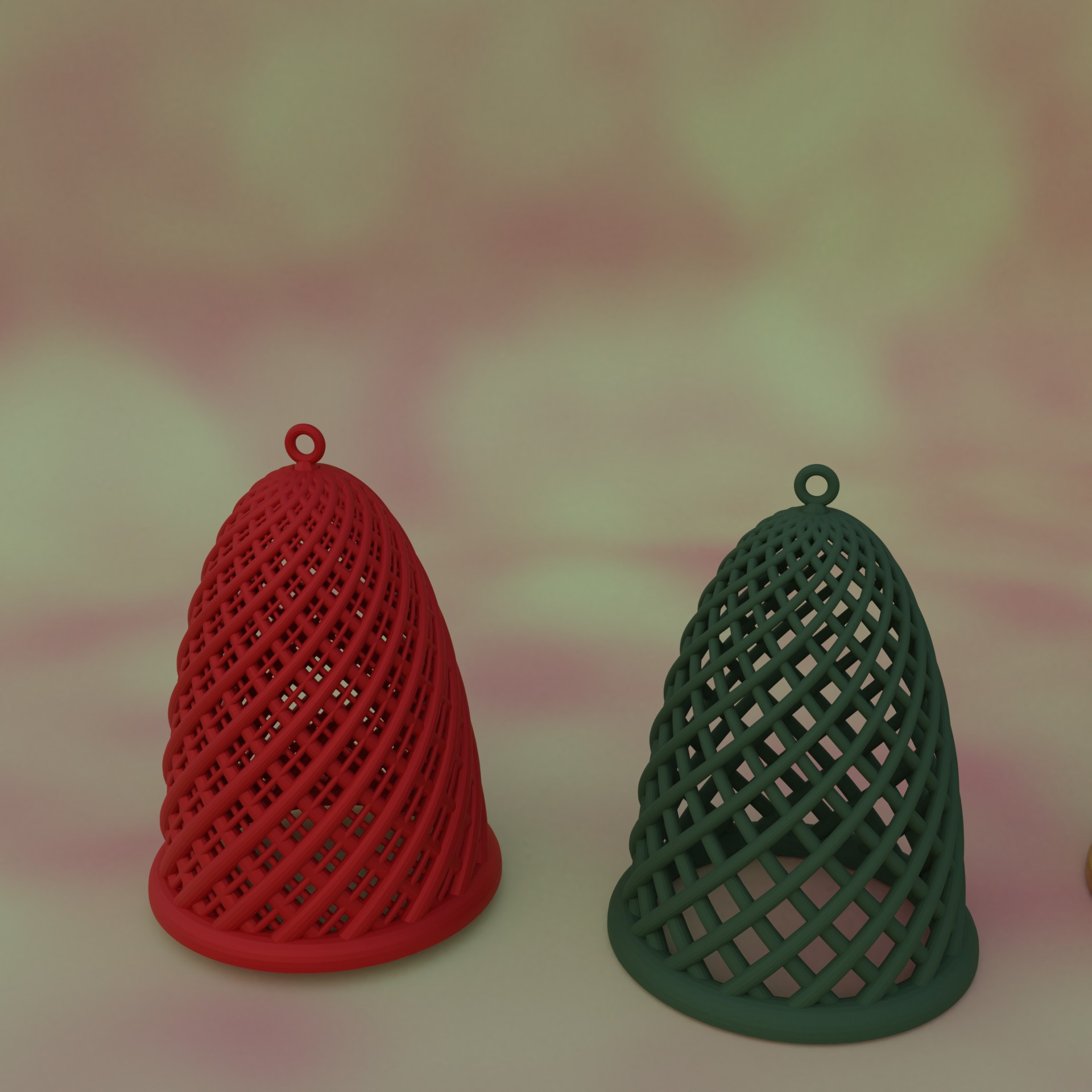 STL file Openwork bells 🎄 ・Model to download and 3D print・Cults