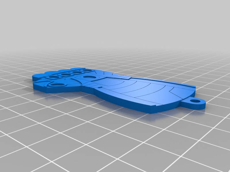 Free STL file Iron Man Nano Gauntlet Keychain 👨 ・3D printing template ...