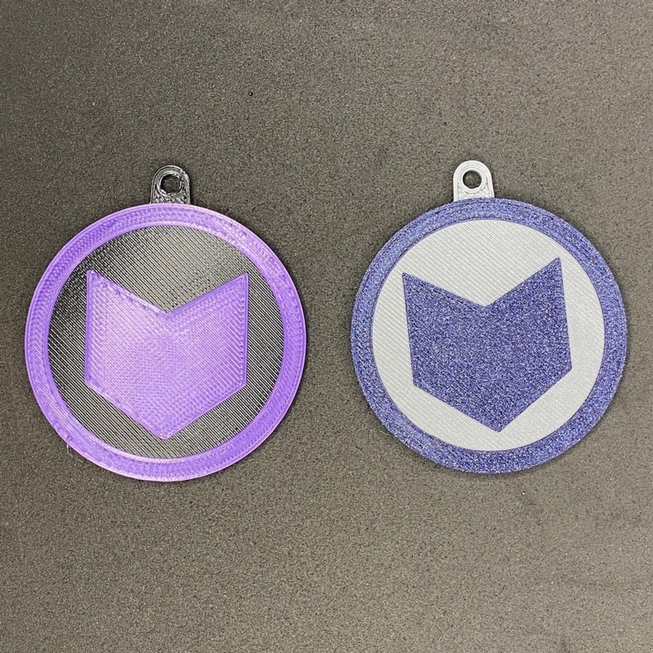 Free STL file Hawkeye Coaster & Keychain 🗝️ ・3D printable model to ...