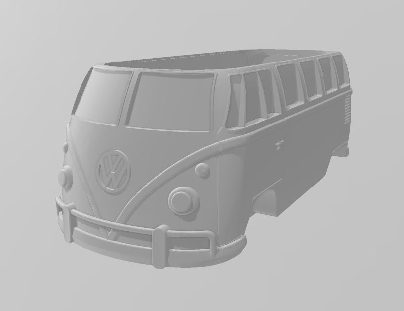 Fichier STL Volkswagen Combi 🚗 ・Plan pour impression 3D à télécharger・Cults