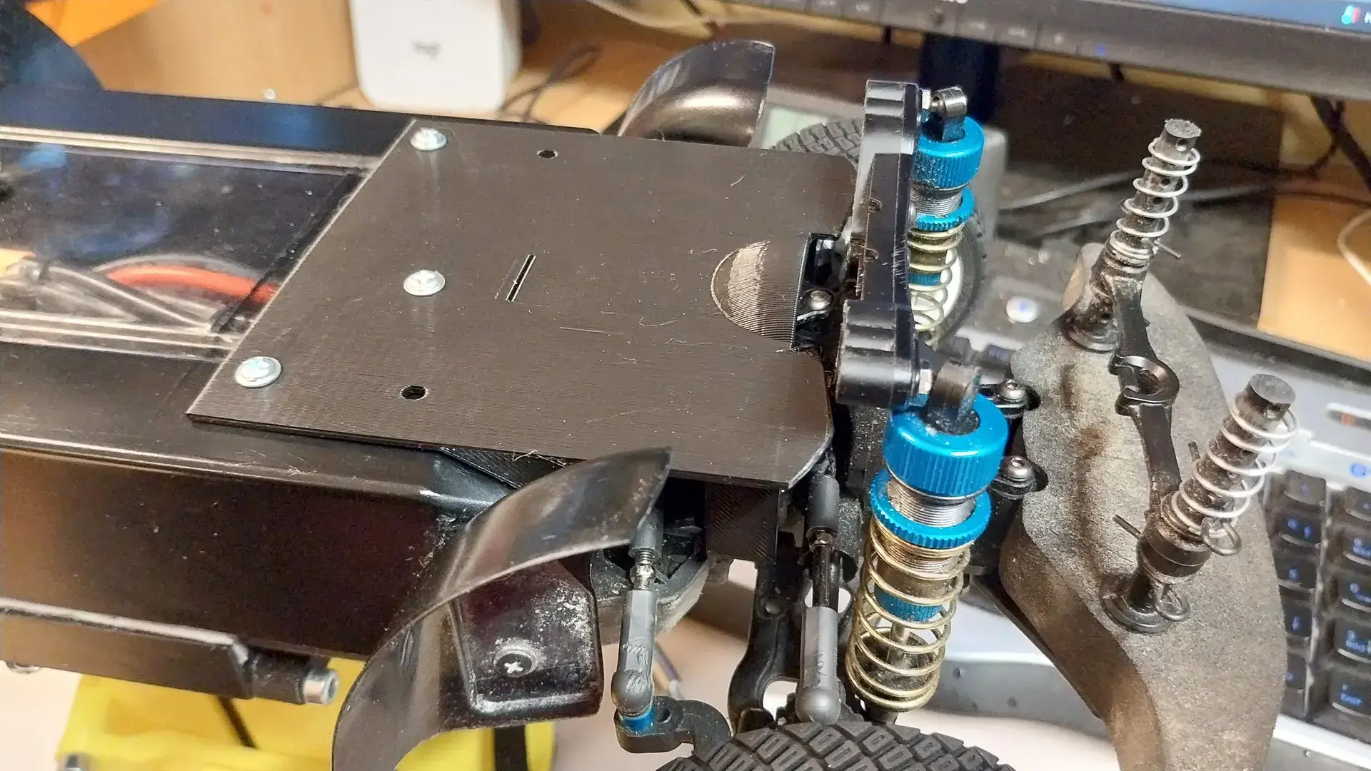 🌬️ Dust cover Tamiya XV-02pro front・Free 3D File for ・Cults