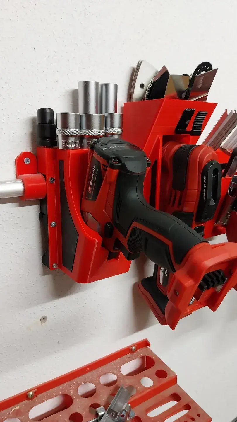 🧰 Impact Driver holder for modular wallmount・Archivo 3D Gratis para ・Cults