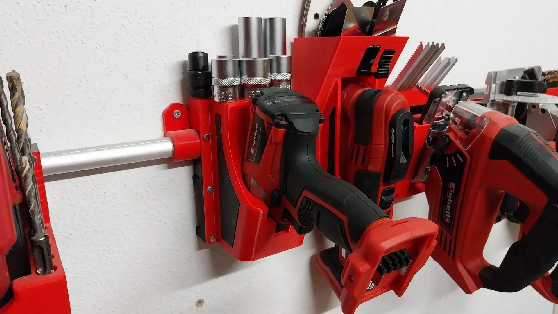 🧰 Impact Driver holder for modular wallmount・Archivo 3D Gratis para ・Cults