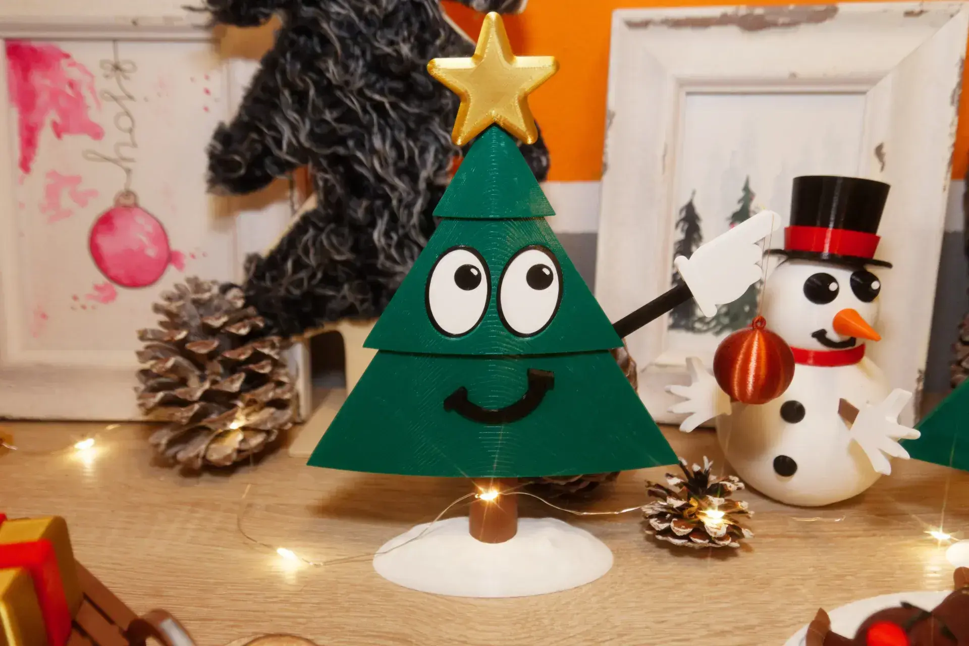 Free 3D file Happy Christmas buddies 🎄 ・3D print design to download・Cults