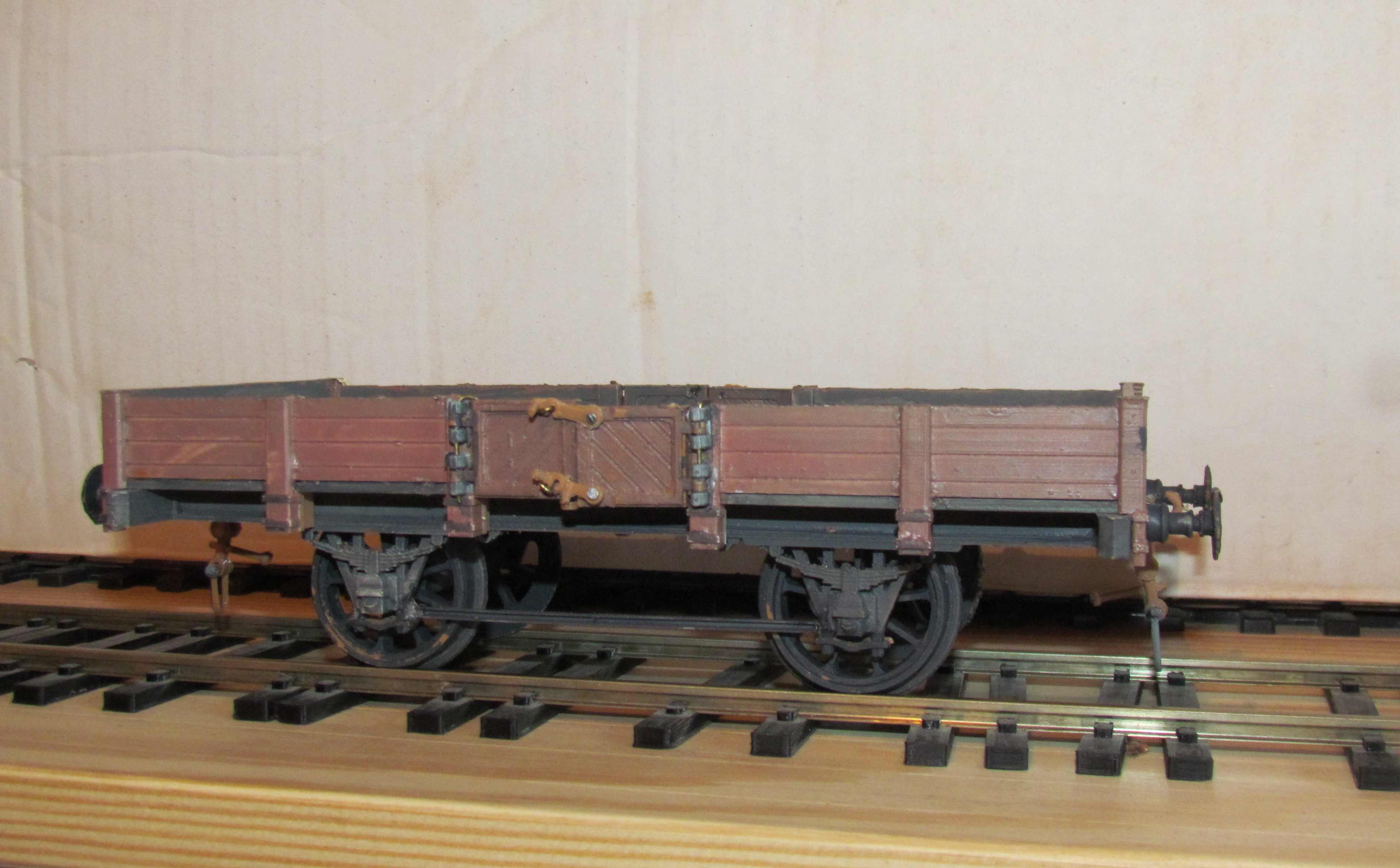 STL file CHASSIS of wagon 2 axles with brakes (2 versions ) 🚆 ・3D ...