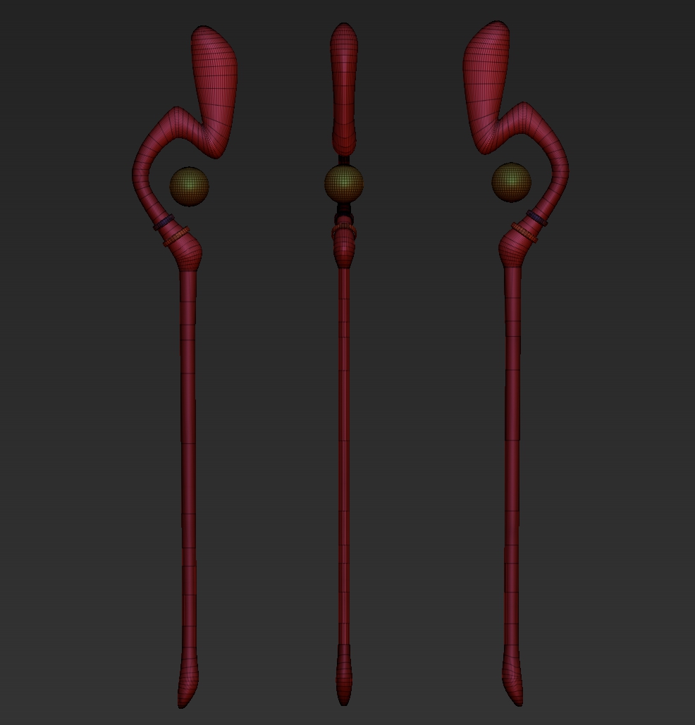 STL file Megumin Staff 🪄 (OBJ)・3D printable model to download・Cults