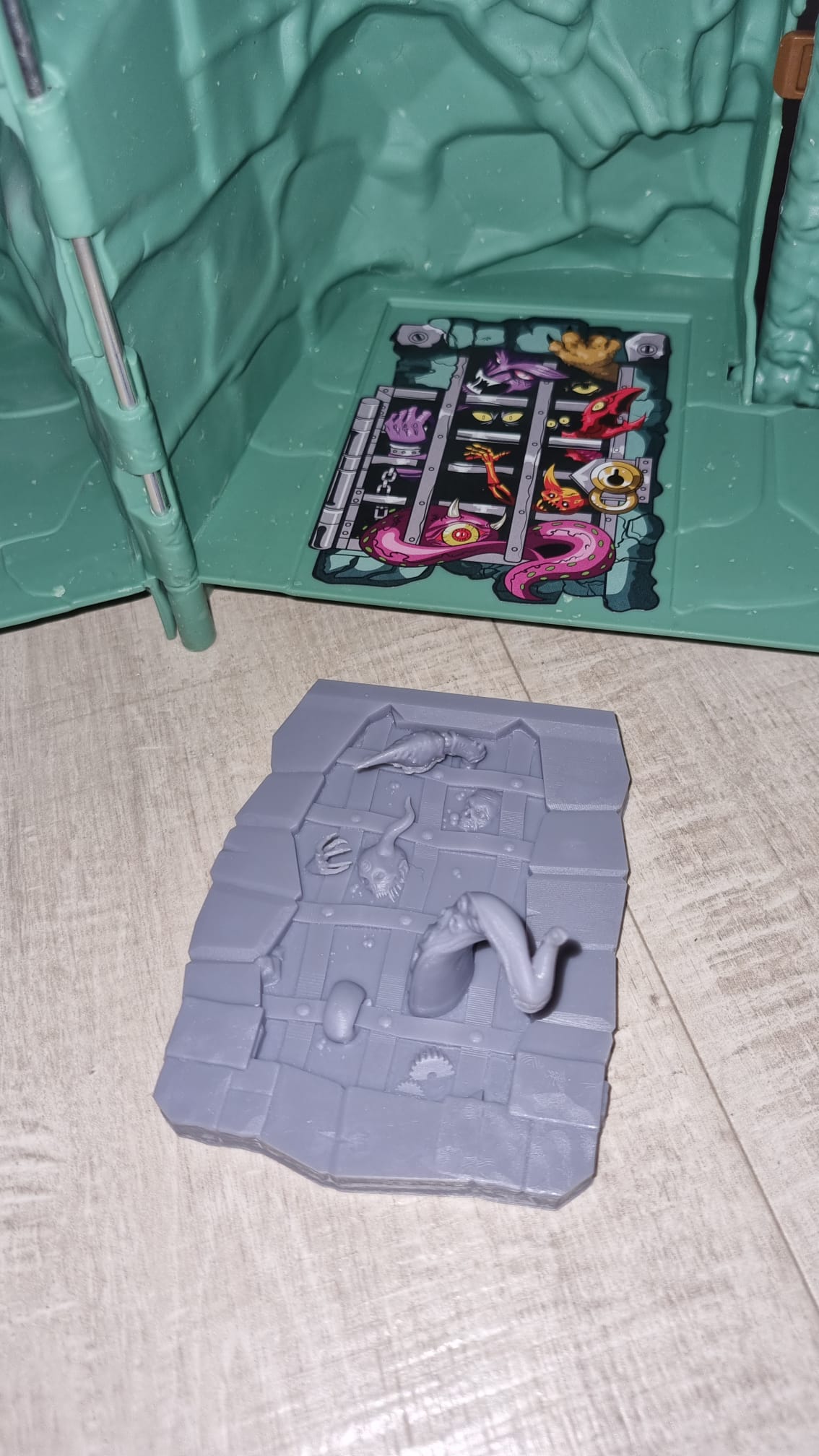 🏰 3D Dungeon Castle Grayskull MOTU・Free STL File for ・Cults