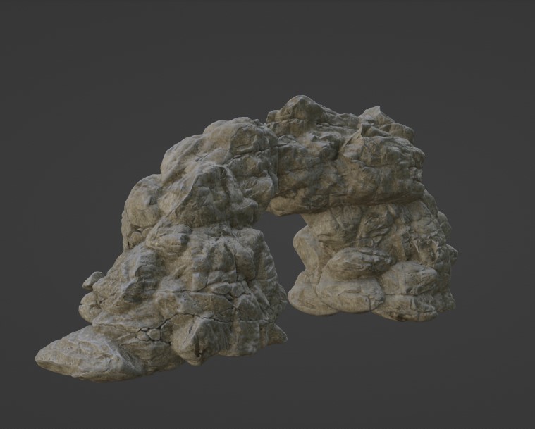 STL file rock arch + NEW ROCK UPGRADE 🪨 ・3D printable model to download ...