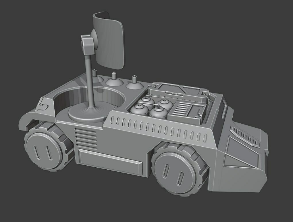 OBJ file military vehicle 🪖 ・3D printer model to download・Cults