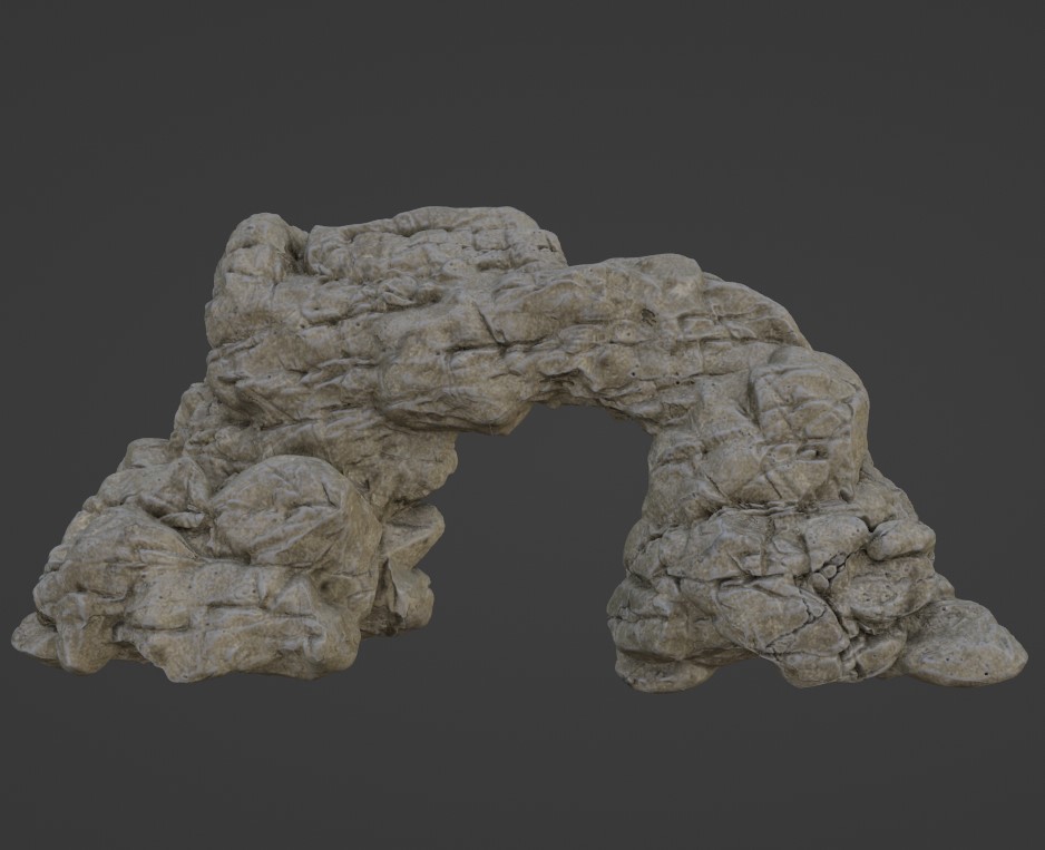 STL file rock arch + NEW ROCK UPGRADE 🪨 ・3D printable model to download ...