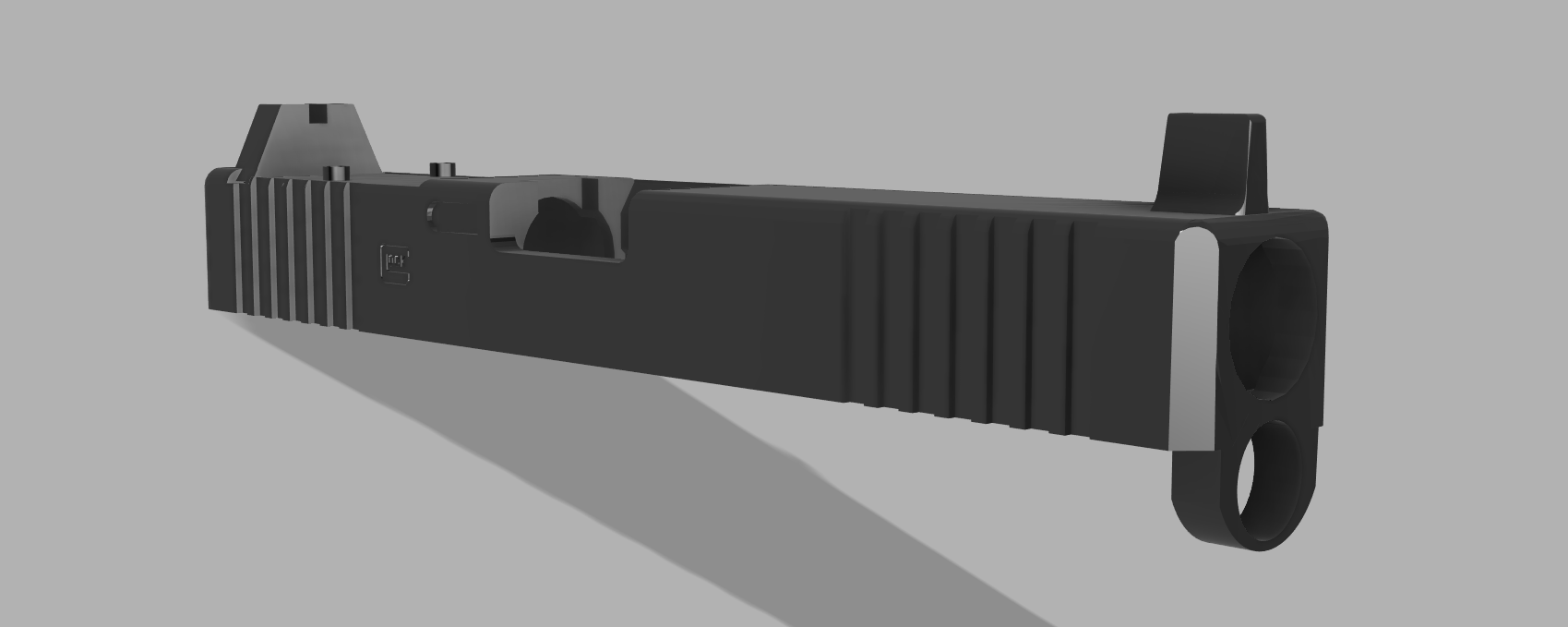 STL file Airsoft RMR Cut Slide for G17 Gen 4 🔫 ・Template to download ...