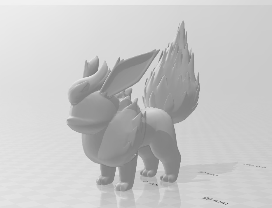 3D file Flareon 🐉 ・3D printer model to download・Cults