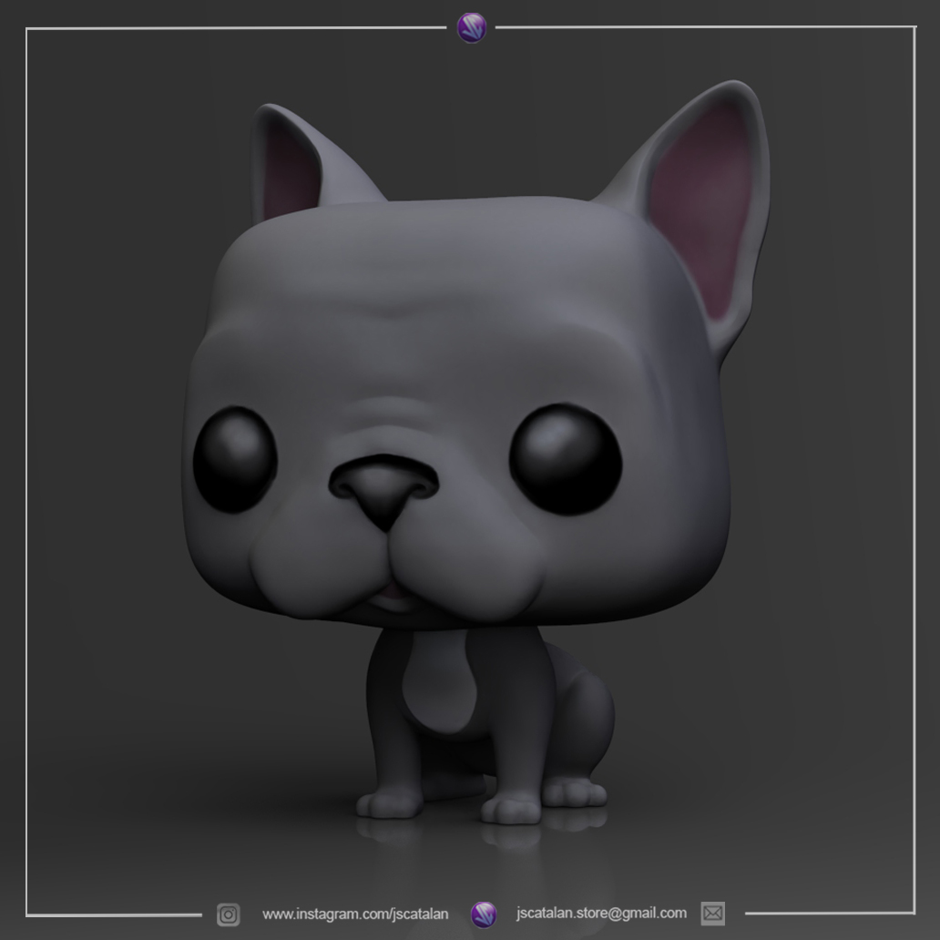 Archivo STL FUNKO POP DOG (CUSTOM PET'S) 🐕 ・Plan para descargar y ...