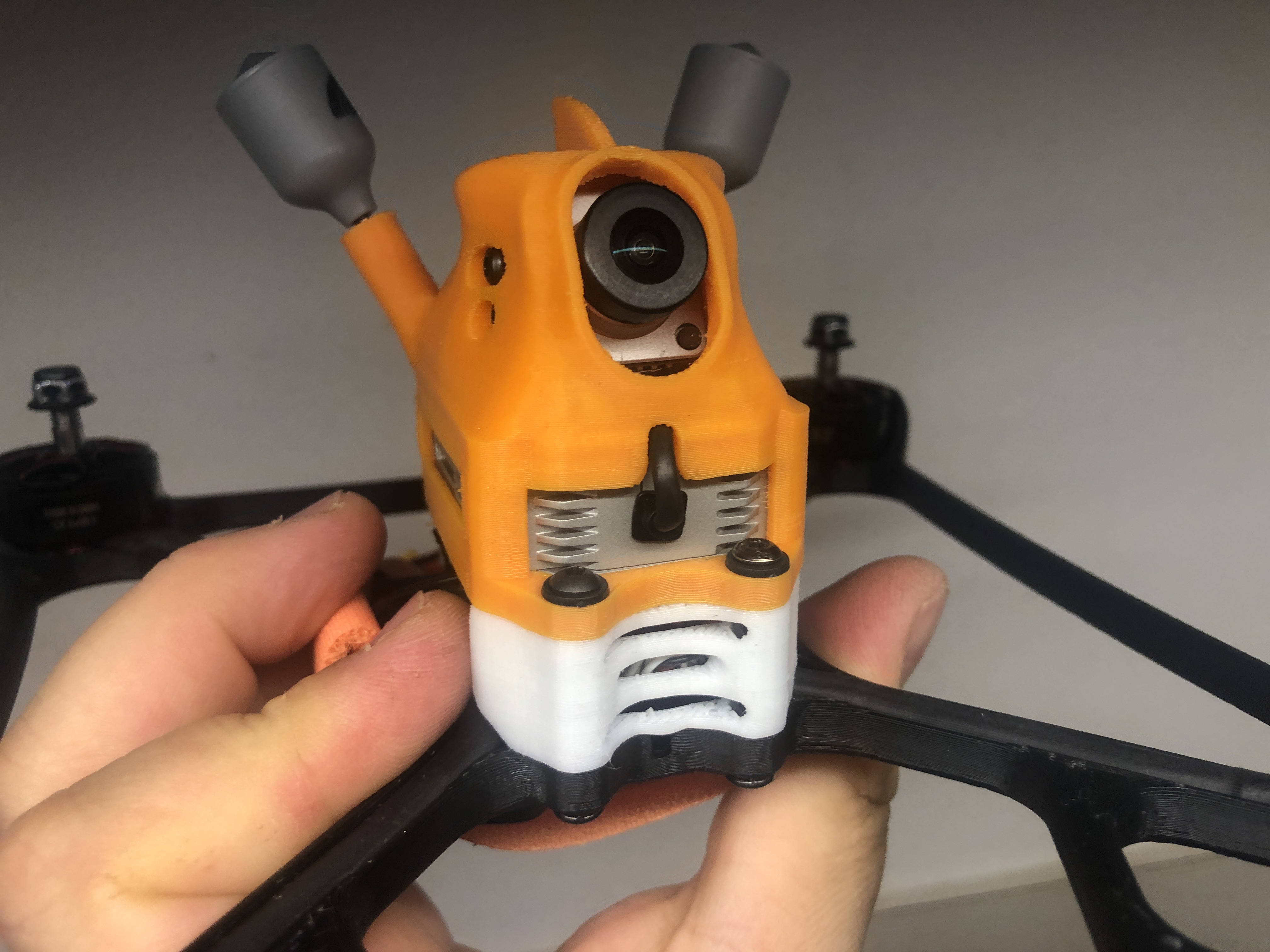 STL file Frame FPV RACER for Dji Fpv System (AirUnit) 🖼️ (DXF and DWG ...