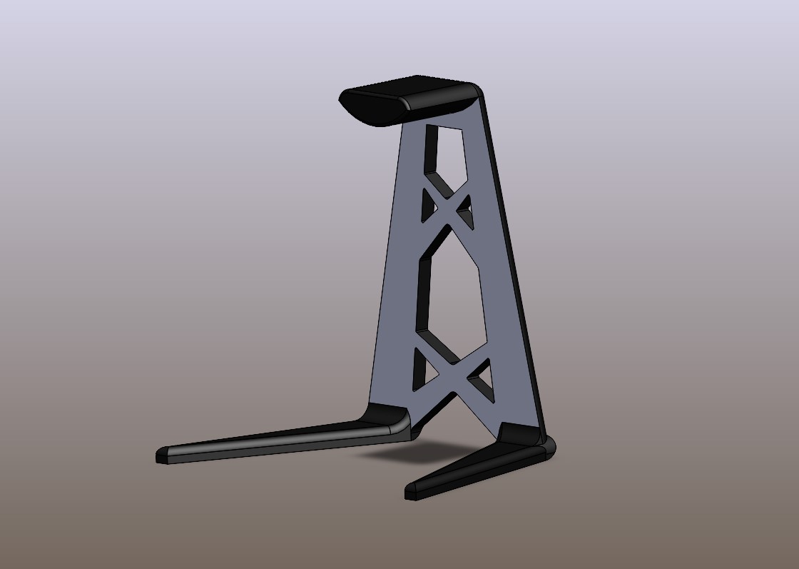 STL file HEADPHONE STAND HEADSET STAND 🎧 ・3D printable model to ...