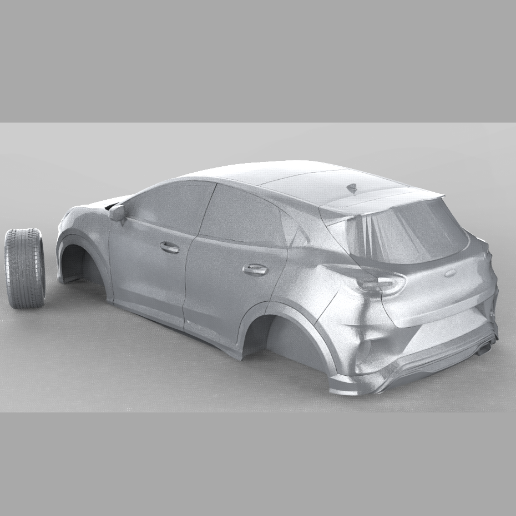 🚙 FORD PUMA 2020・ STL File for ・Cults