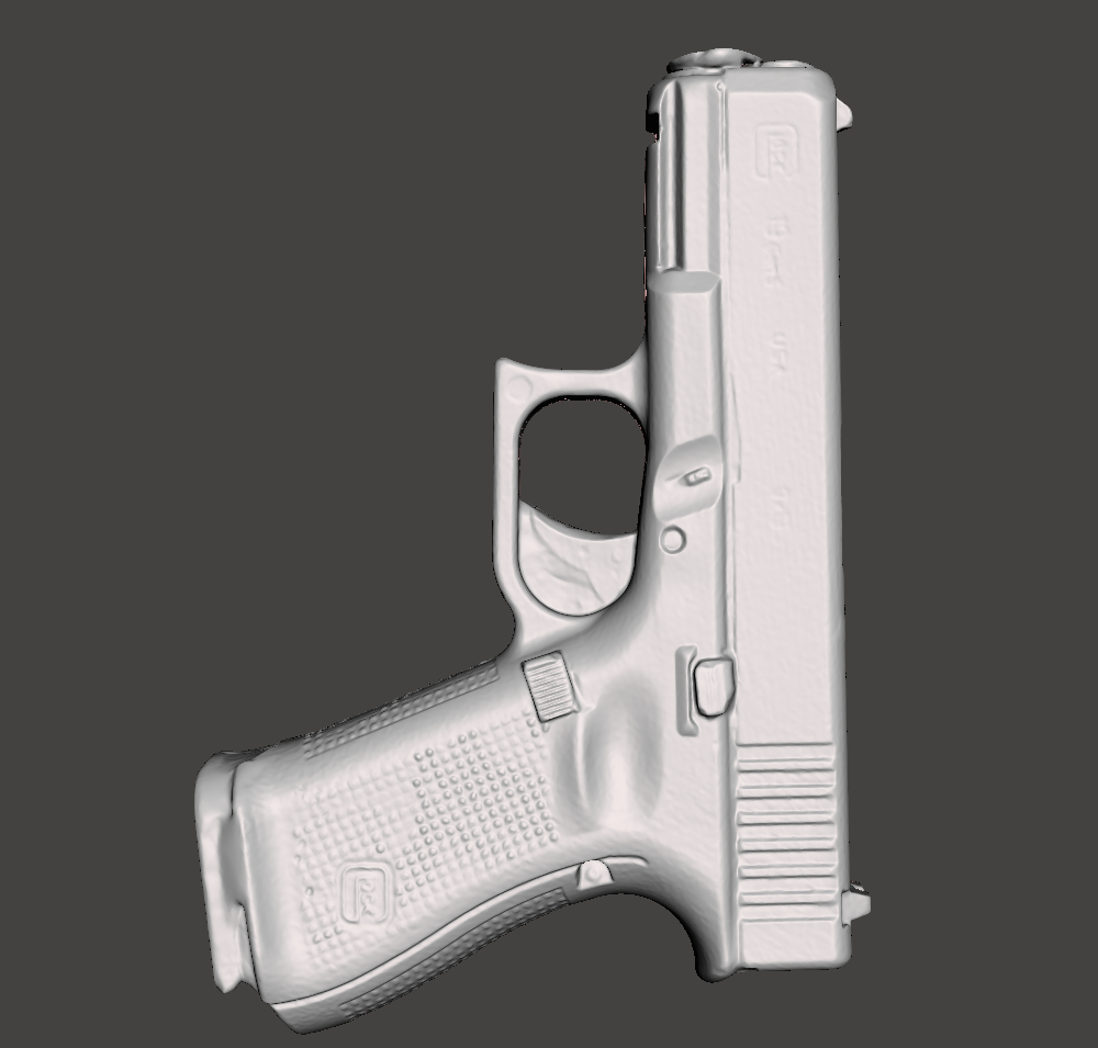 🔫 Glock 19- Dimensionally accurate・ STL File for ・Cults