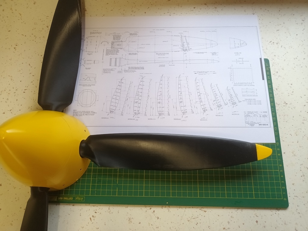 🚁 Spitfire Propeller・Free 3D File for ・Cults