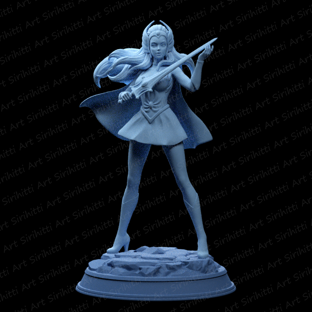 👸 She-Ra 3d model for printing・ 3D File for 3D printing・Cults