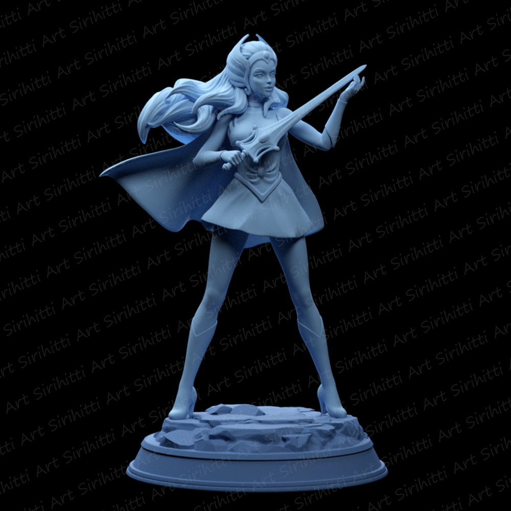 👸 She-Ra 3d model for printing・ 3D File for 3D printing・Cults