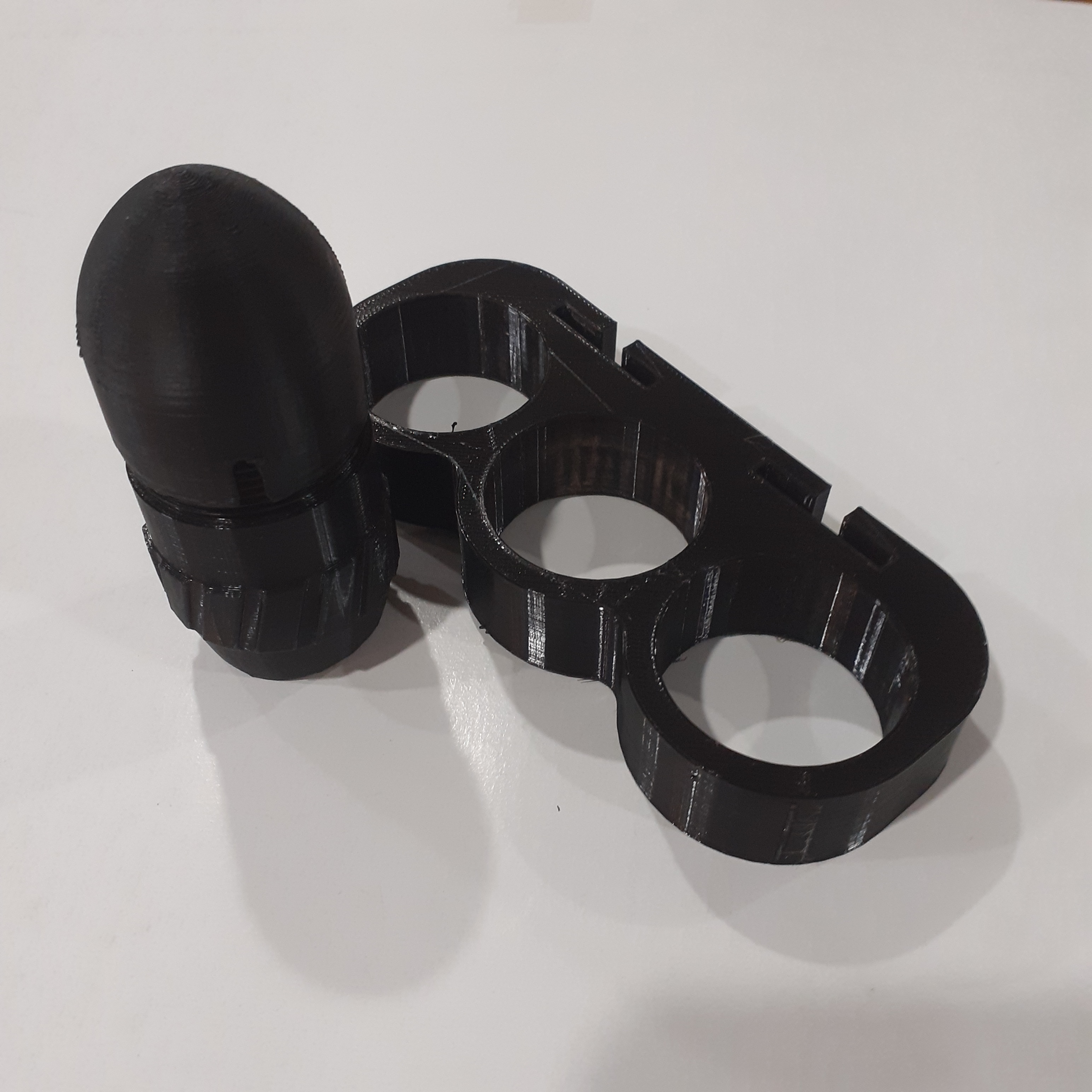 STL file Reusable Airsoft Chalk Rounds for Taginn Launchers 🔫 ・Template ...