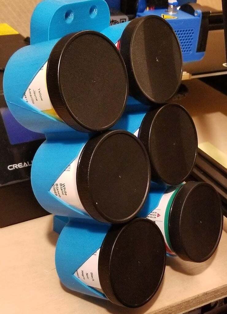 Free STL file Speedball Ink Rack 👕 ・3D print object to download・Cults