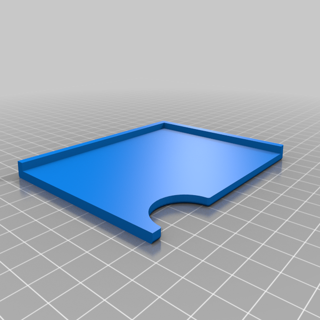 🔧 Ender 3 Screen Cover w/Tool Caddy・Free STL File for ・Cults