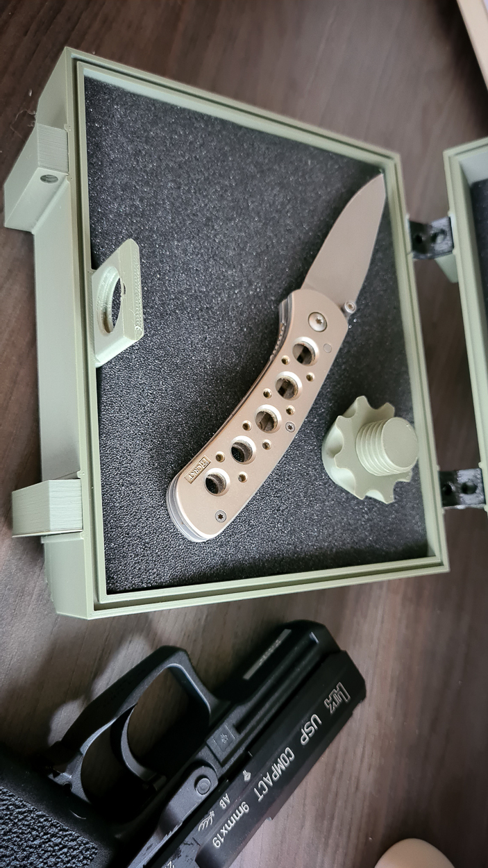 📦 Tactical box・Free STL File for ・Cults