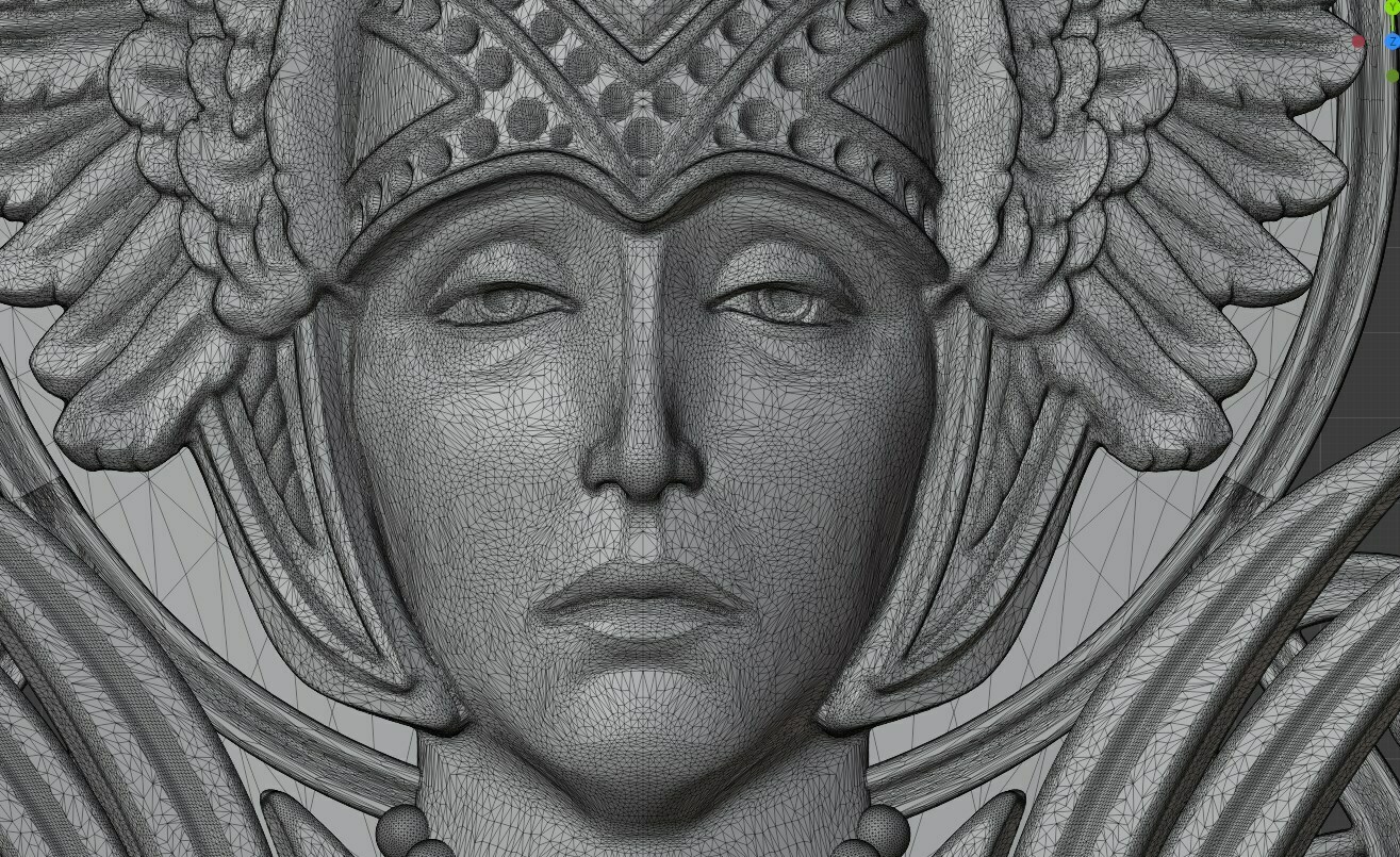 👾 3D model STL Valkyrie panel・ STL File for 3D printing and CNC ...
