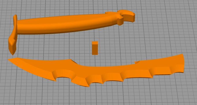 🗡️ simple Sung Jin Woo Knight Killer Dagger・Archivo STL Gratis para ・Cults