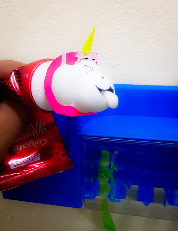 STL file Unicorn Toothpaste 🦄 ・3D printing model to download・Cults