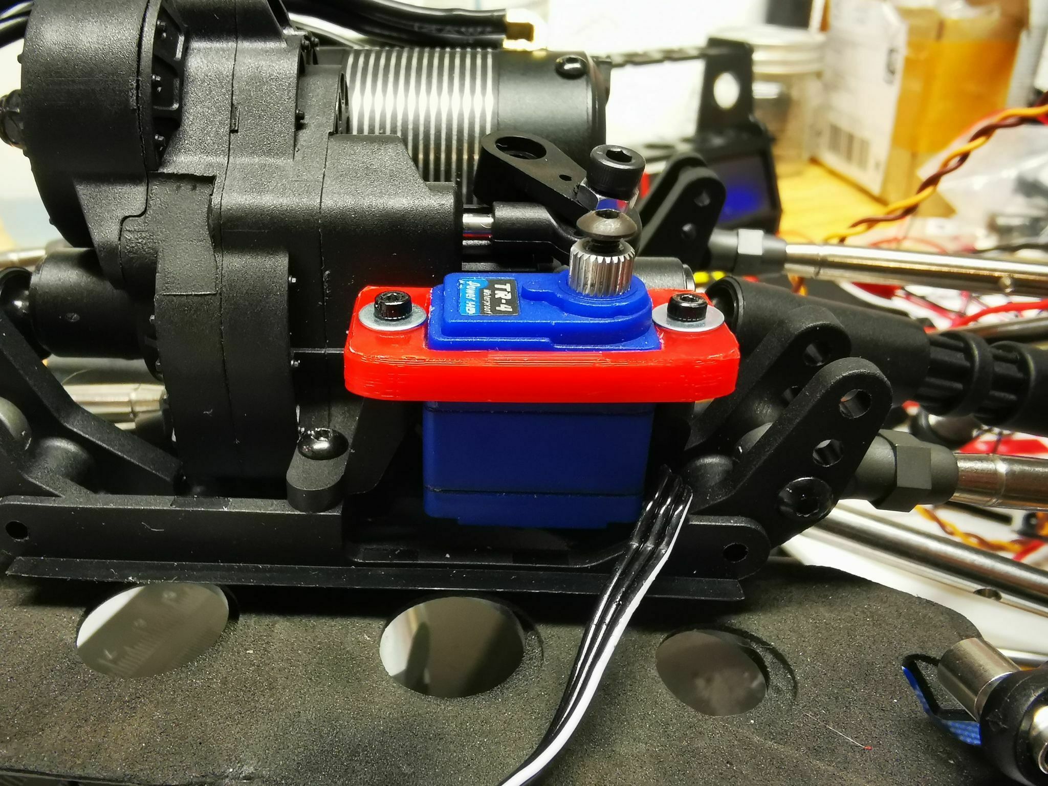 👽 capra dig servo Mount・ STL File for ・Cults