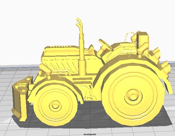 Archivo STL Tractor 🚜 ・Diseño de impresión en 3D para descargar・Cults