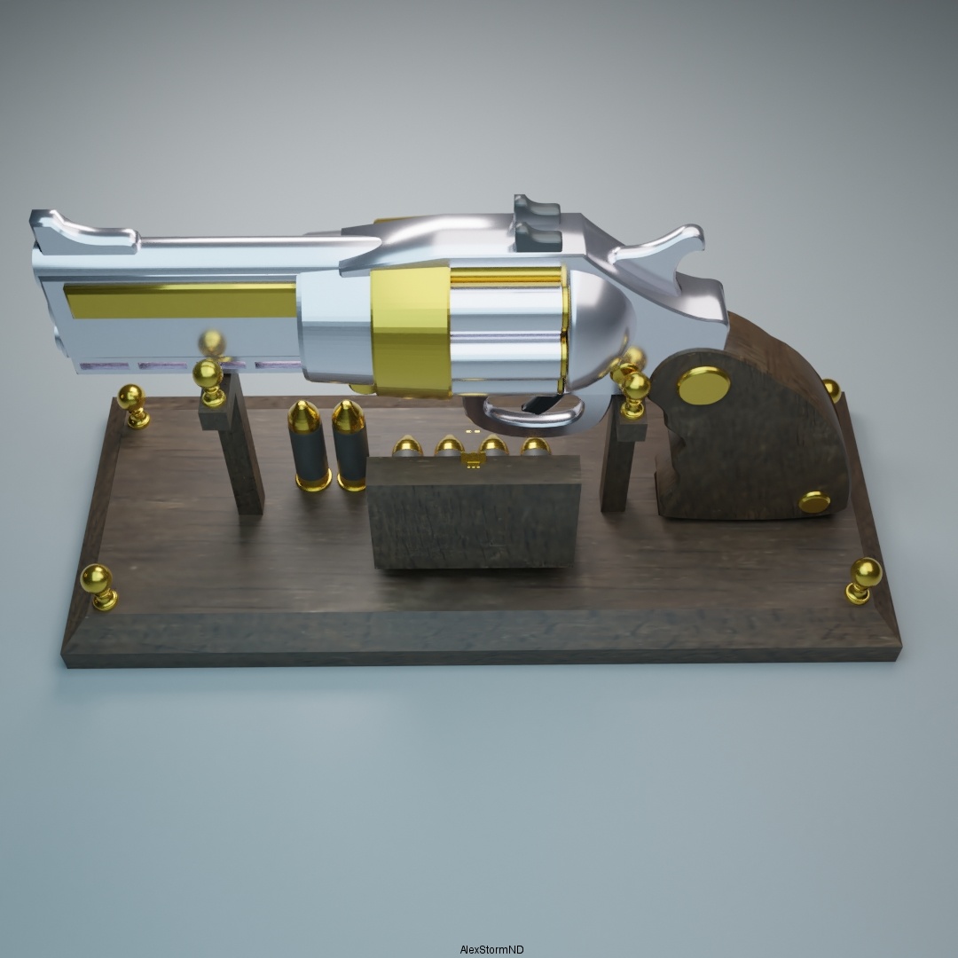 🔫 Pistol・ STL File for ・Cults