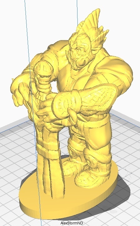 STL file Armored Ogre with Stonemaul Sword_V2 👹 ・3D printing model to ...
