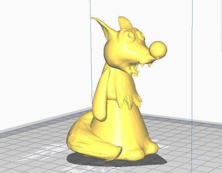 Free STL file Fox cartoon 🦊 ・3D printer model to download・Cults