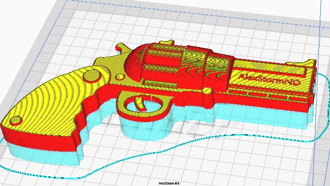 🔫 Pistol・ STL File for ・Cults