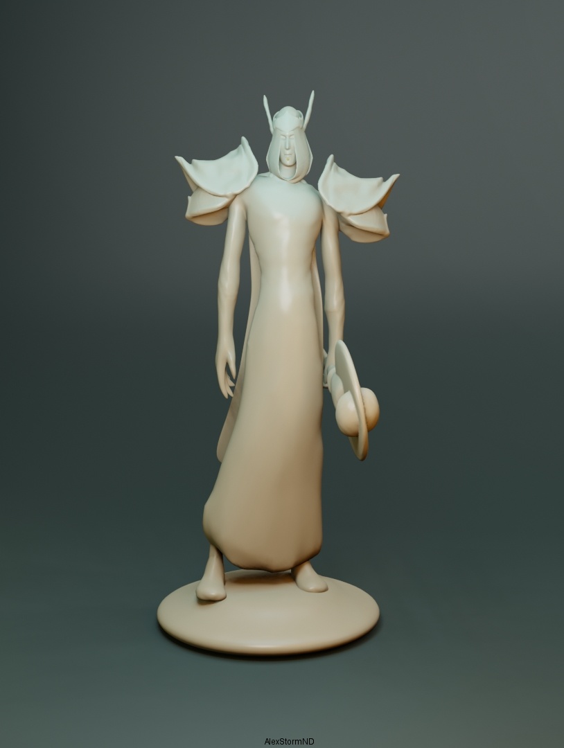 STL file Elf mage 🧝 ・Design to download and 3D print・Cults