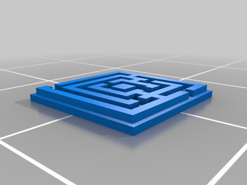 Archivo STL gratuito Laberinto 🗿 ・Design para impresora 3D para ...