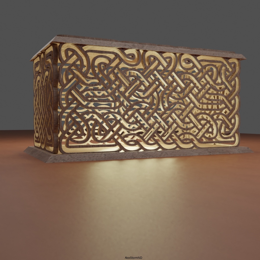 Файл STL Celtic box Humanity 📦・3D-печать дизайна для загрузки・Cults