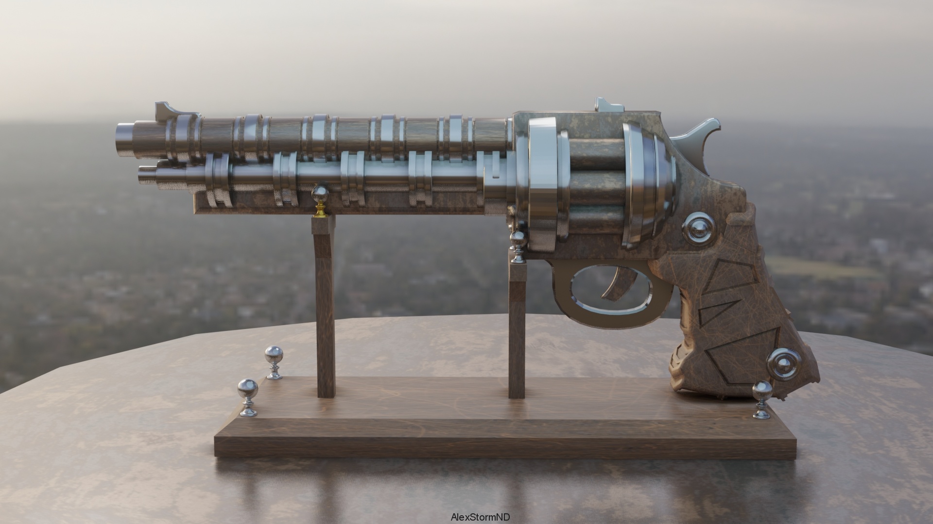 Fichier STL Revolver ND 🎨・Modèle pour imprimante 3D à télécharger・Cults