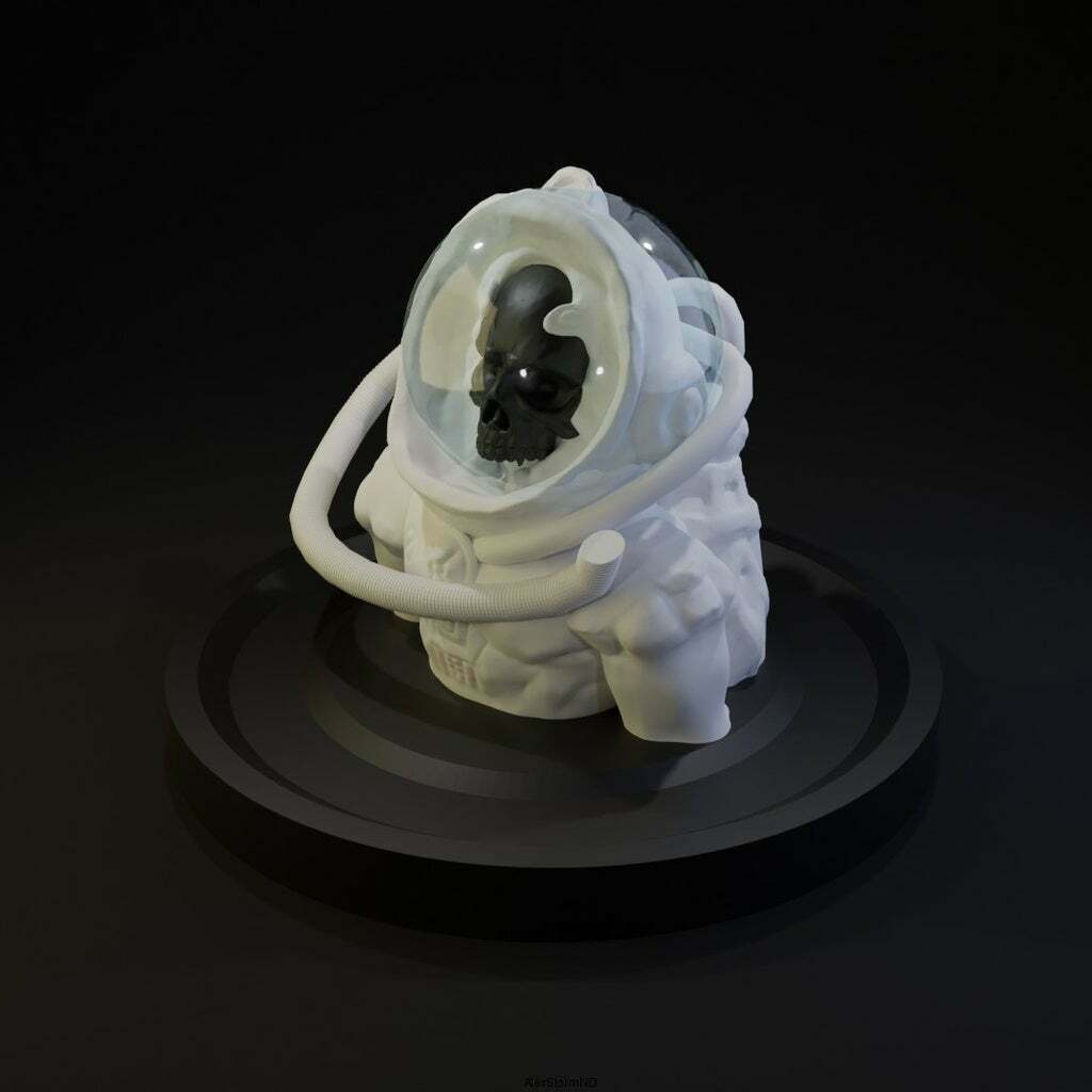 Free STL file Spaceman_V3 🗿 ・3D print model to download・Cults