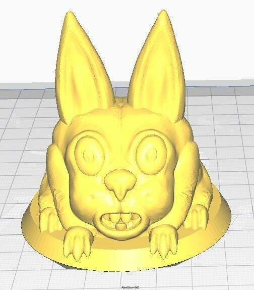 Free STL file Rabbit MO 🐇 ・3D printing template to download・Cults