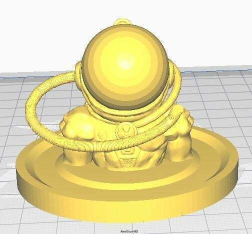 Free STL file Spaceman_V3 🗿 ・3D print model to download・Cults