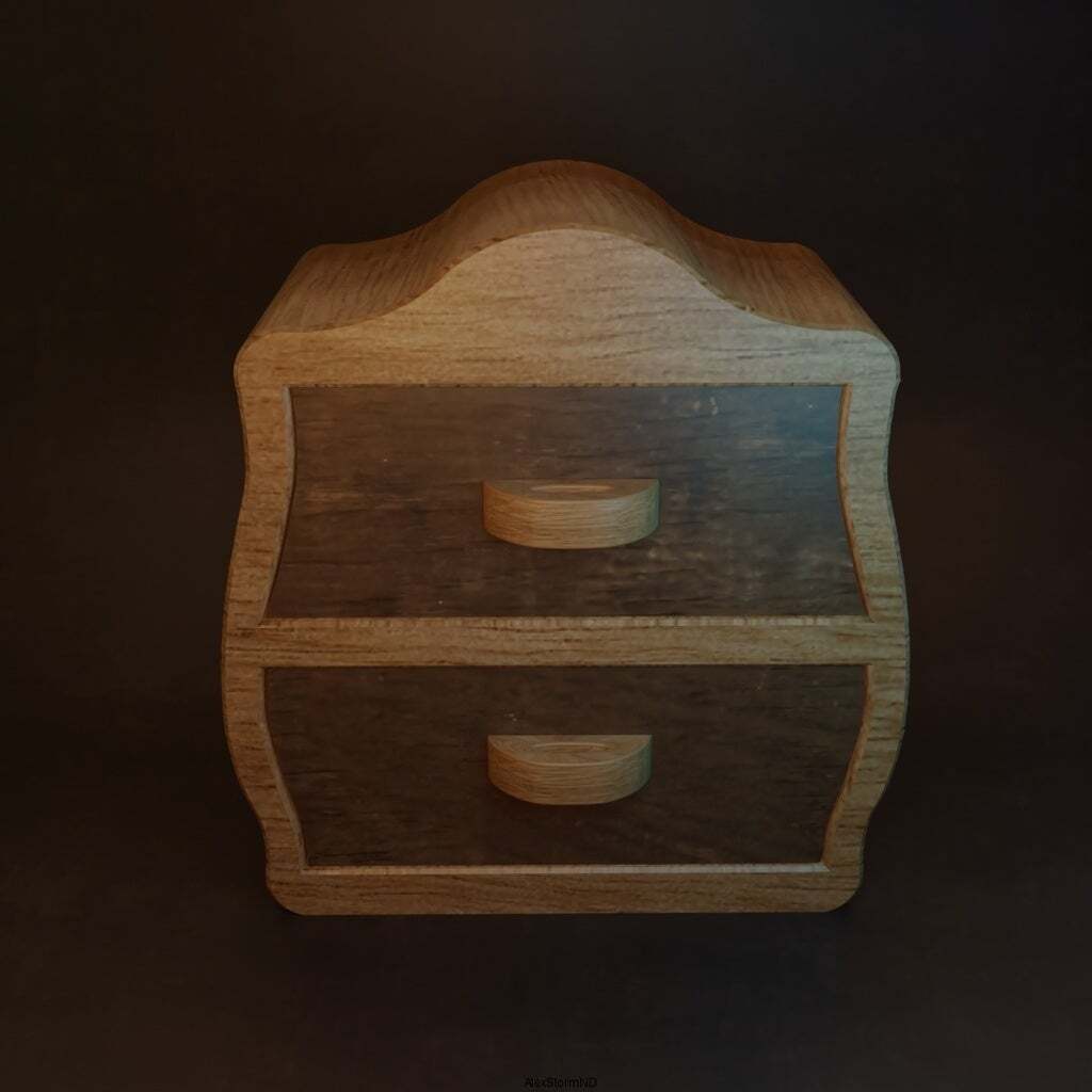 Бесплатный STL файл Chest of drawers 🗿 ・3D-печатная модель для загрузки ...