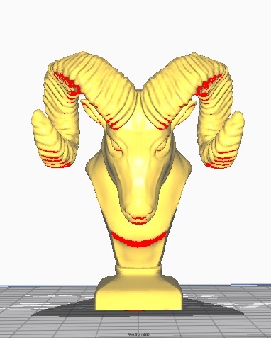 🐏 VINTAGE DODGE RAM・ STL File for ・Cults