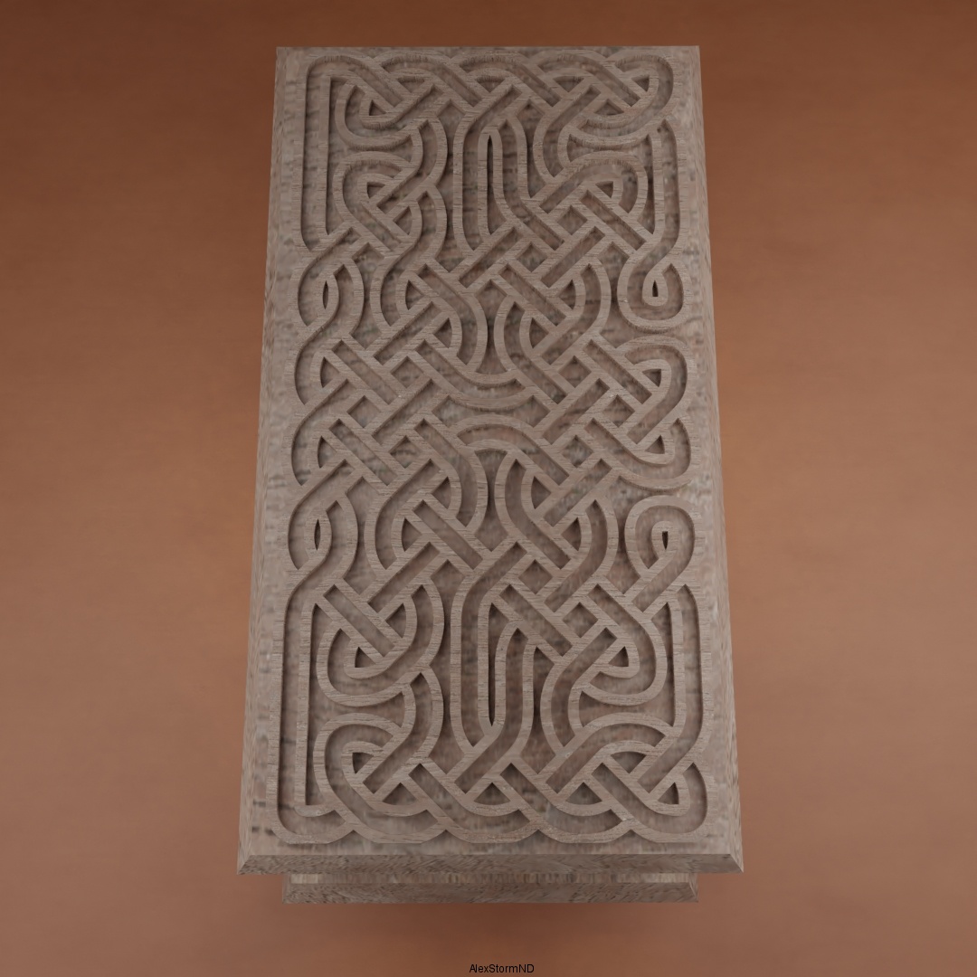 Файл STL Celtic box Humanity 📦・3D-печать дизайна для загрузки・Cults