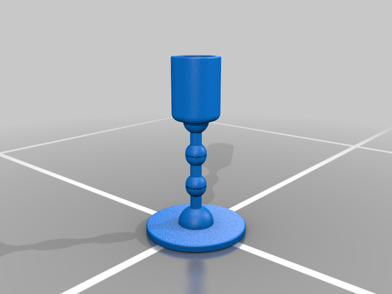 Free STL file Just a candle holder 🕯️ ・3D printer design to download・Cults